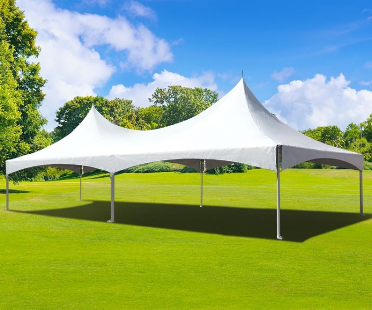 20 ft. x 40 ft. High Peak Frame Tent - T & L Rental and Inflatables of ...